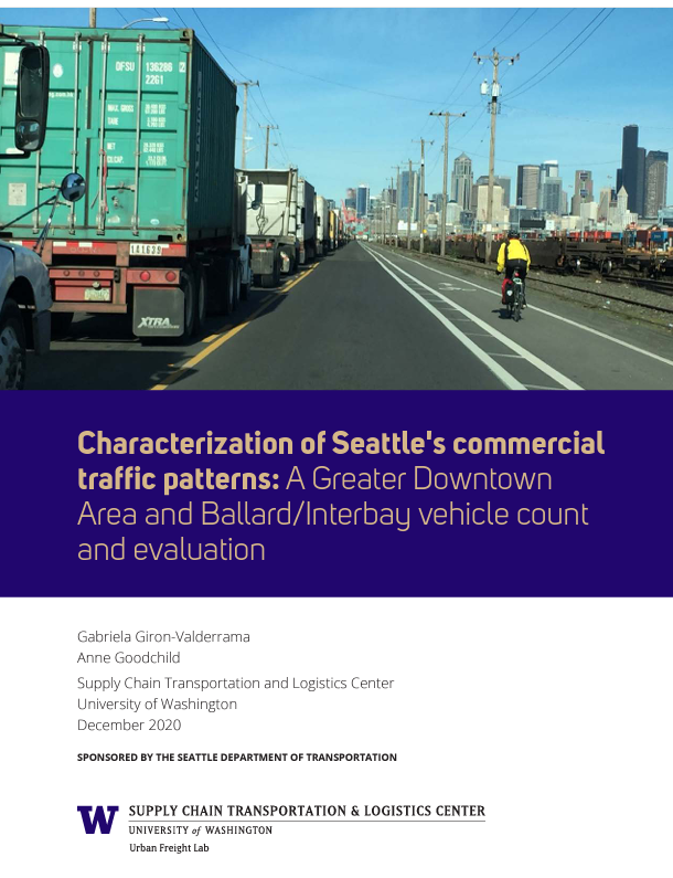 Characterization of Seattle's Commercial Traffic Patterns: A Greater ...