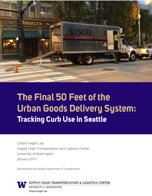 The Final 50 Feet of the Urban Goods Delivery System: Tracking Curb Use ...