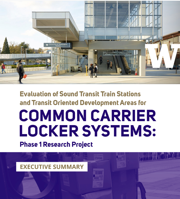 Evaluation of Sound Transit Train Stations and Transit-Oriented ...